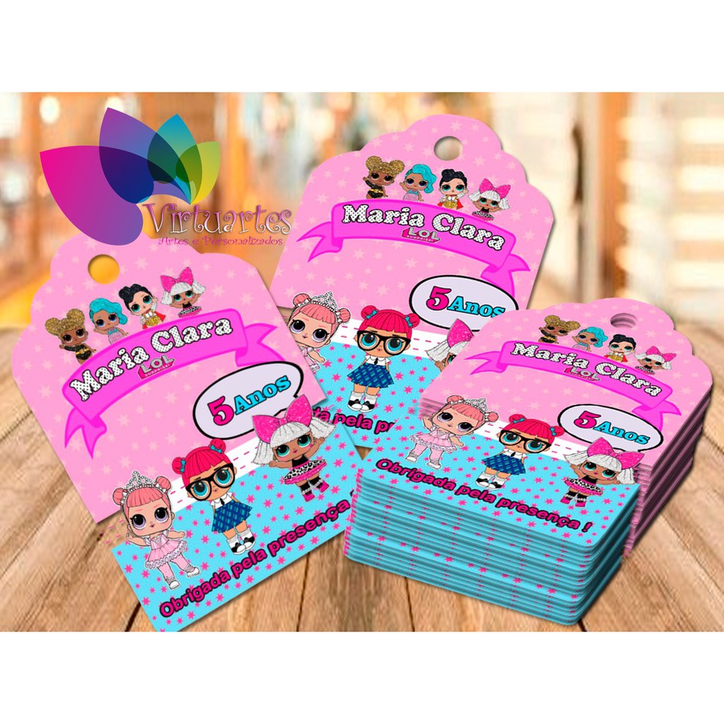 50 Tag De Agradecimento - Tags - tag lol surprise2 | Shopee Brasil