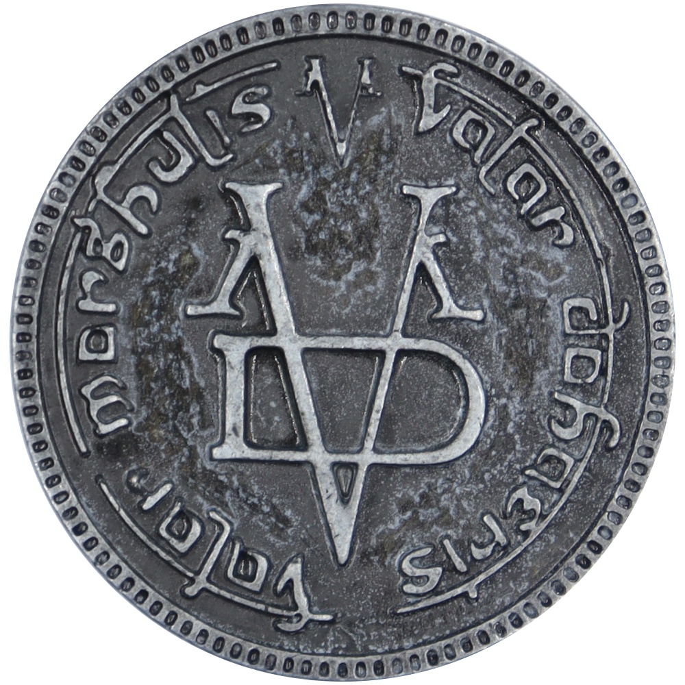 Moeda Game Of Thrones Valar Morghulis Arya Stark Envio Jah - Escorrega ...