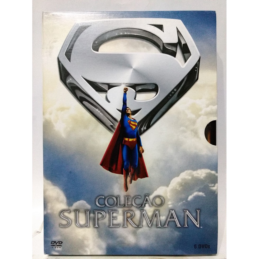 DVD Coleção Superman - 5 Filmes - 6 Discos - Original | Shopee Brasil