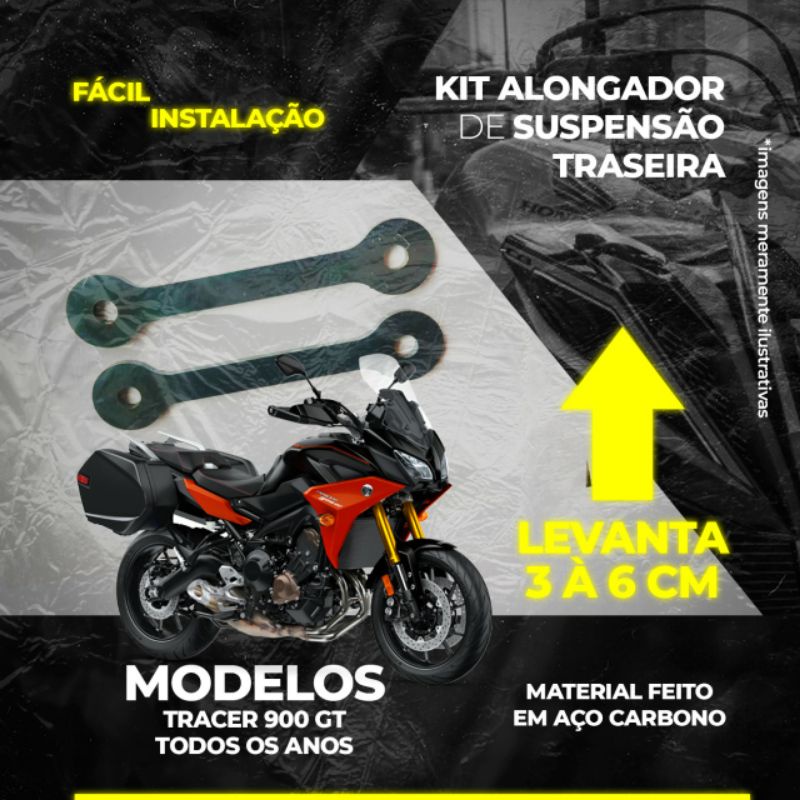 kit Alongador de suspensão traseira para tracer 900GT - Escorrega o Preço