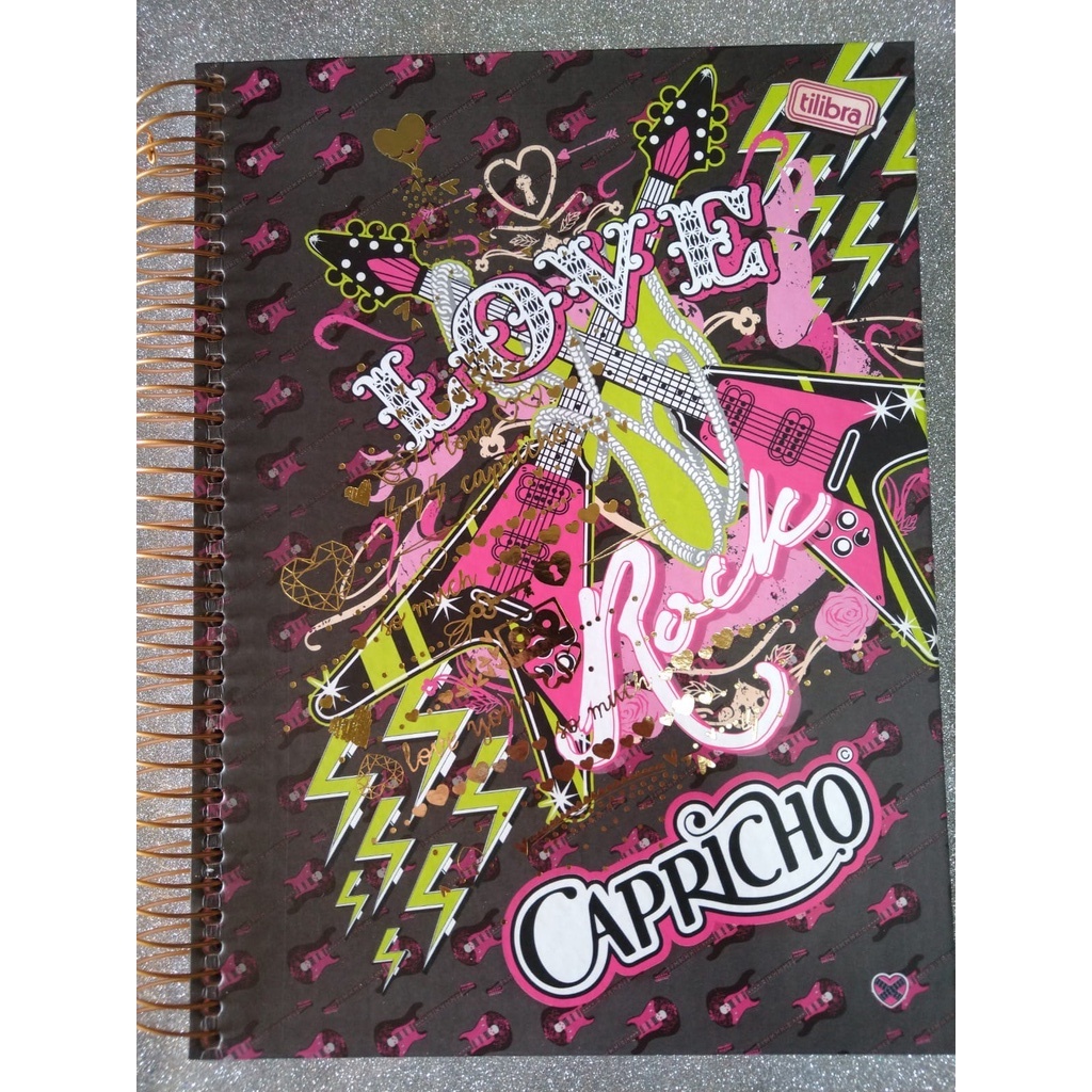 Caderno universitario 10X1 capricho 200 folhas tilibra | Shopee Brasil