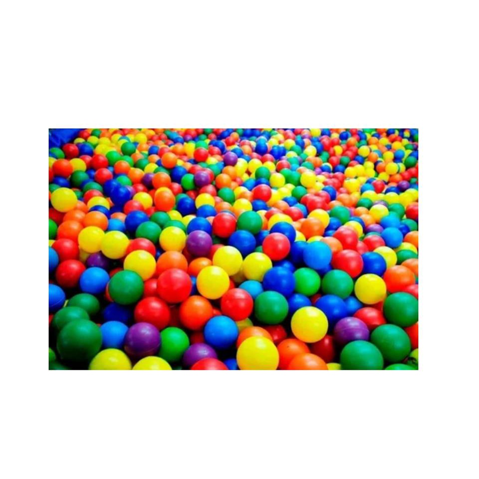 Saco De Bolinhas Para Piscina Coloridas 76mm Com 50 Unidades | Shopee ...