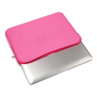 Capa Case Neoprene Slim Premium Cor Rosa Pink Para Notebook HP/ Dell ...