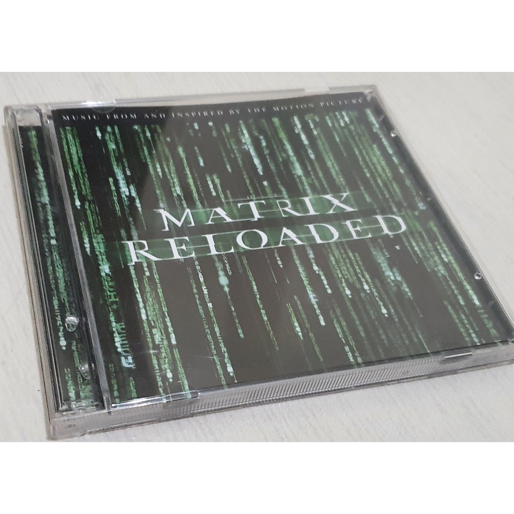 CD Matrix Reloaded Original Sountrack (Trilha Sonora do Filme, CD Duplo ...