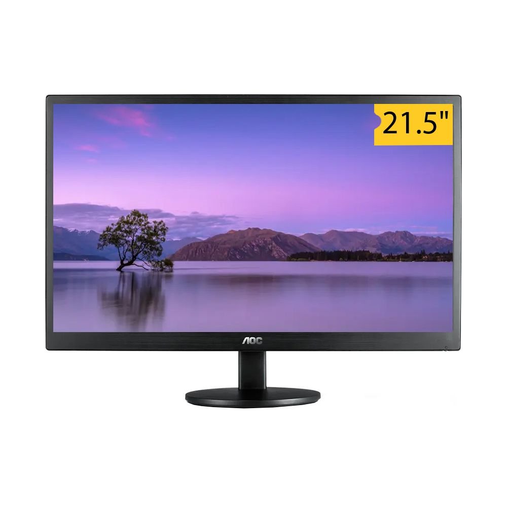 Monitor AOC 21.5" LED, Full HD, 60Hz, 5ms, Widescreen, HDMI e VGA ...