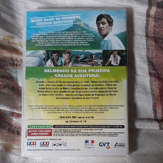 O homem do rio dvd jean paul belmondo philippe de broca | Shopee Brasil