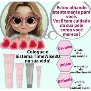 Kit Timewise 3D Mary Kay Skincare Pele Mista Oleosa | Shopee Brasil