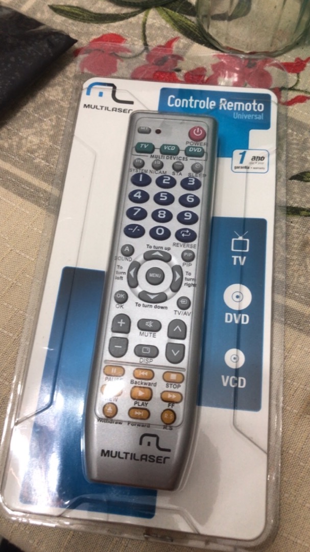 CONTROLE REMOTO UNIVERSAL MULTILASER TV CCE #80, 56% OFF