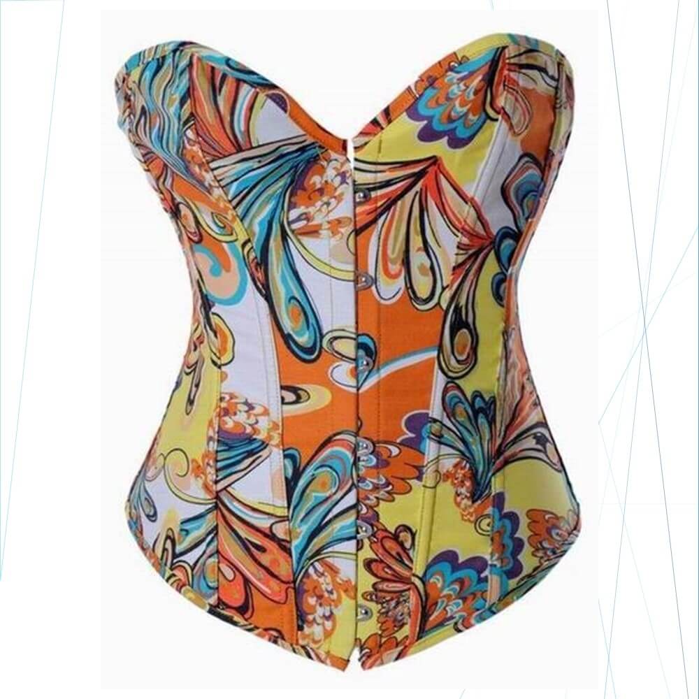 Corset Corselet Espartilho Corpete Sensual Feminino Modelador | Shopee ...