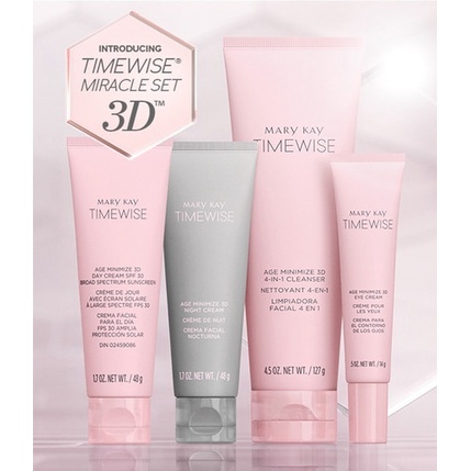 kit Facial Timewise 3D - Mary Kay | Shopee Brasil