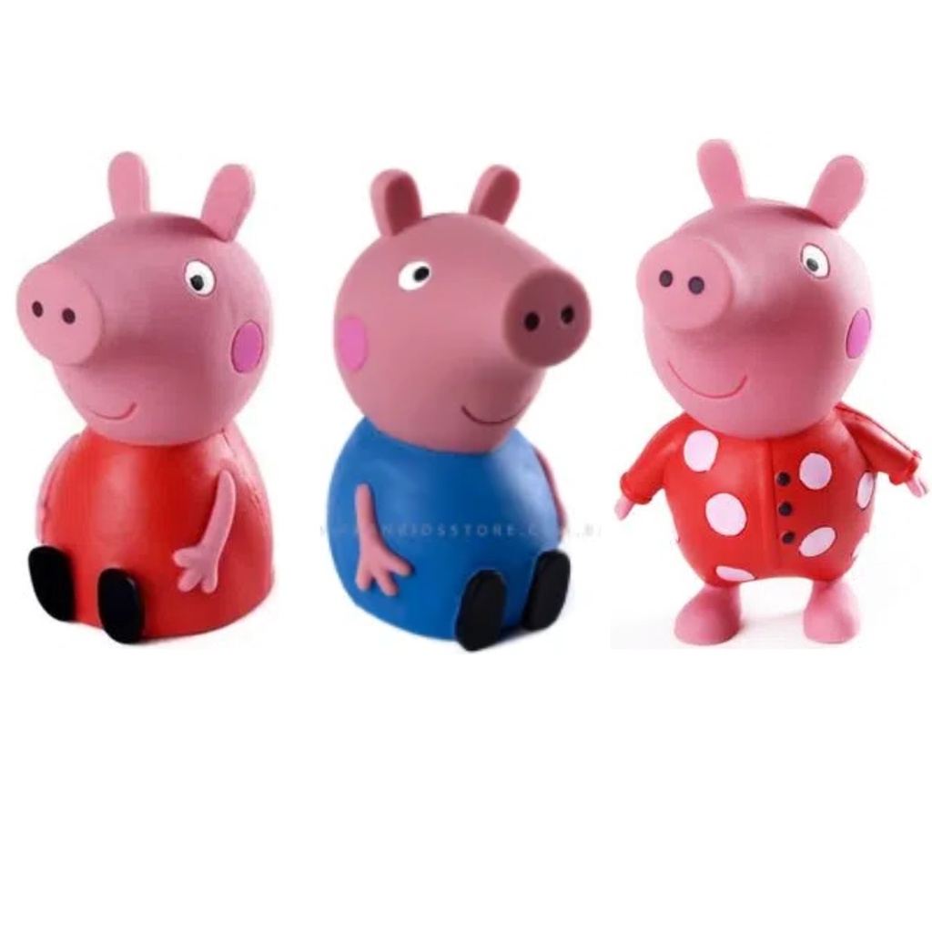Mordedor Da Turma Da Peppa Pig +18 Meses Da Latoy | Shopee Brasil
