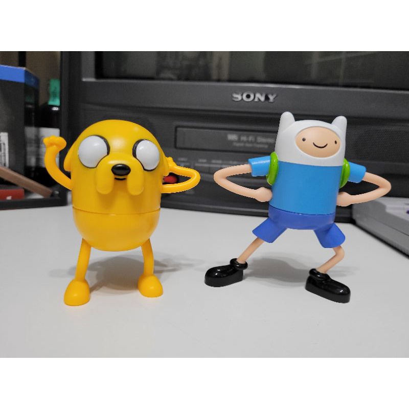 Hora da Aventura Finn e Jake mc lanche feliz mcdonald's | Shopee Brasil