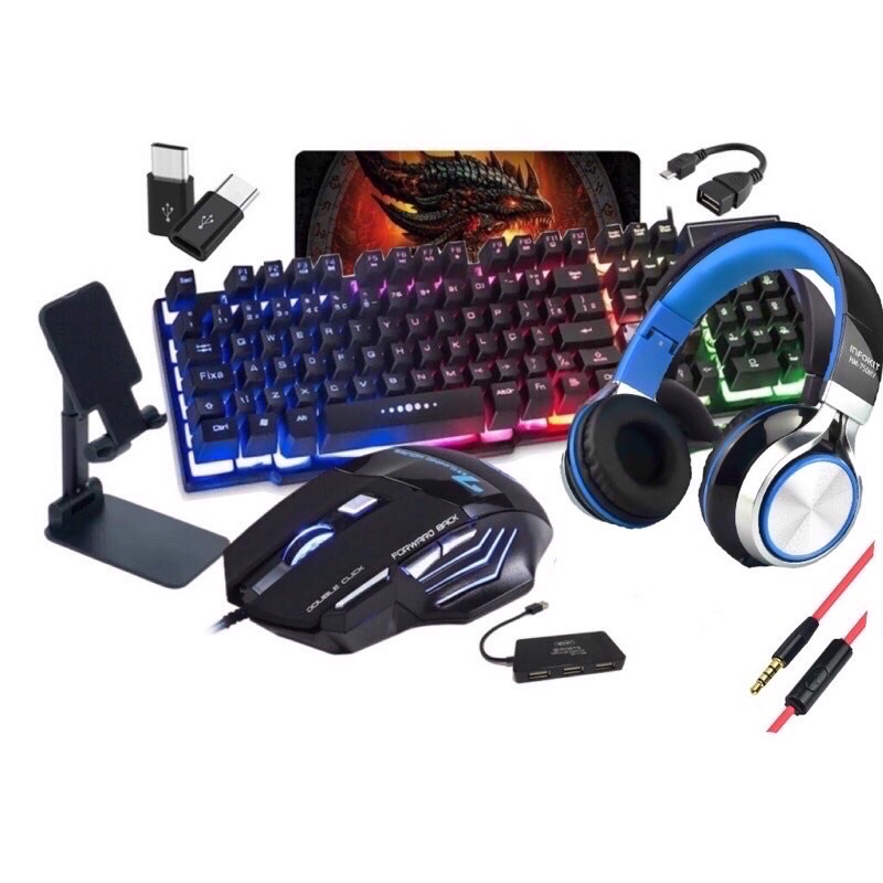 Kit Mobilador Gamer Completo Promoção Para Celular Com Teclado ...