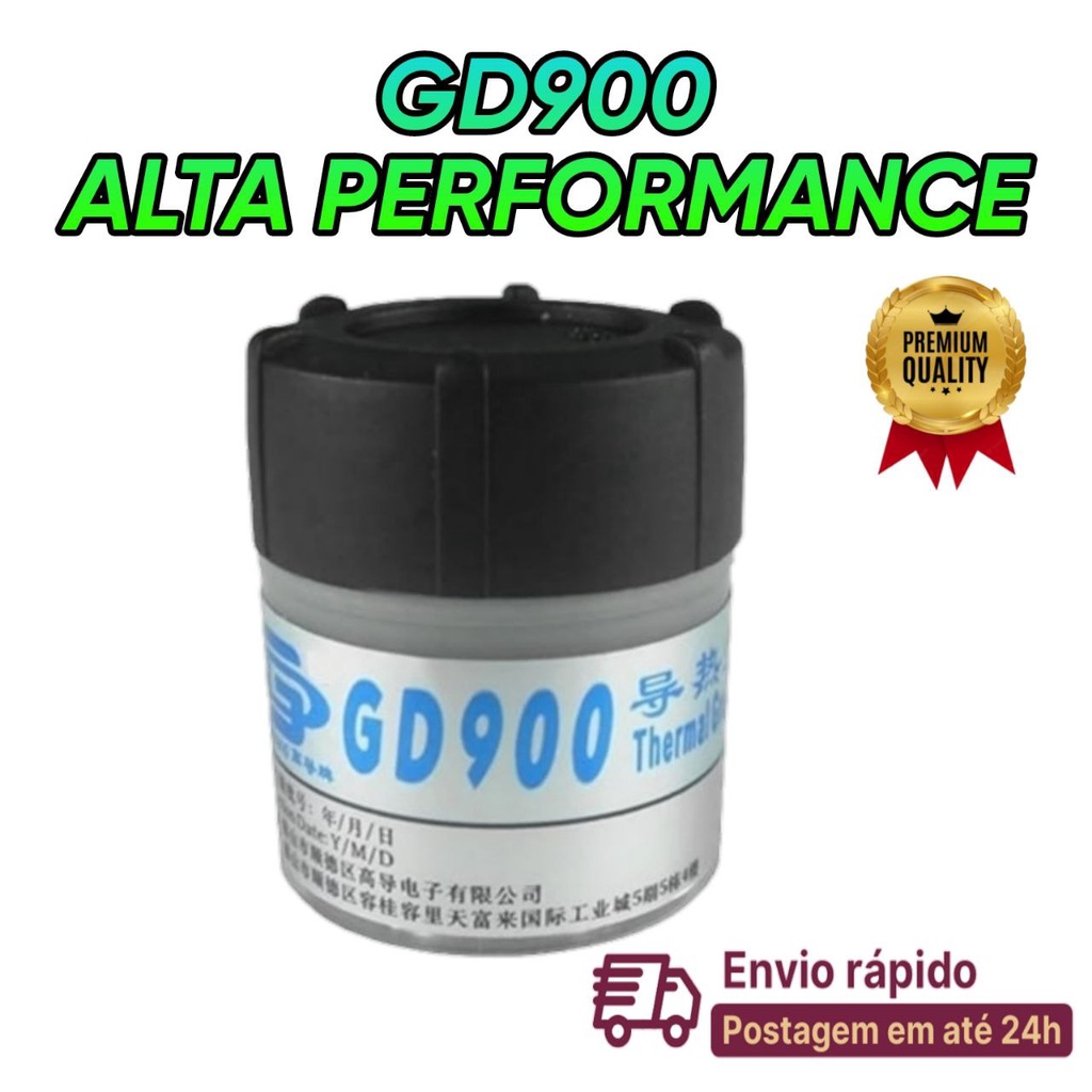 Pasta Térmica Gd900 30g Alta Performance Lacrada Na Caixa - Corre Que ...