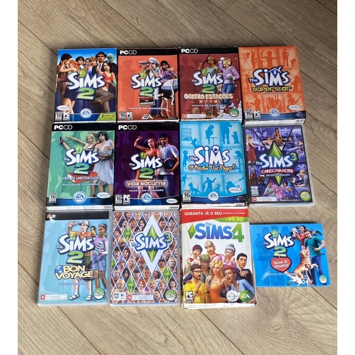 The Sims Jogo Pc Cd 12 unidades - Desconto no Preço