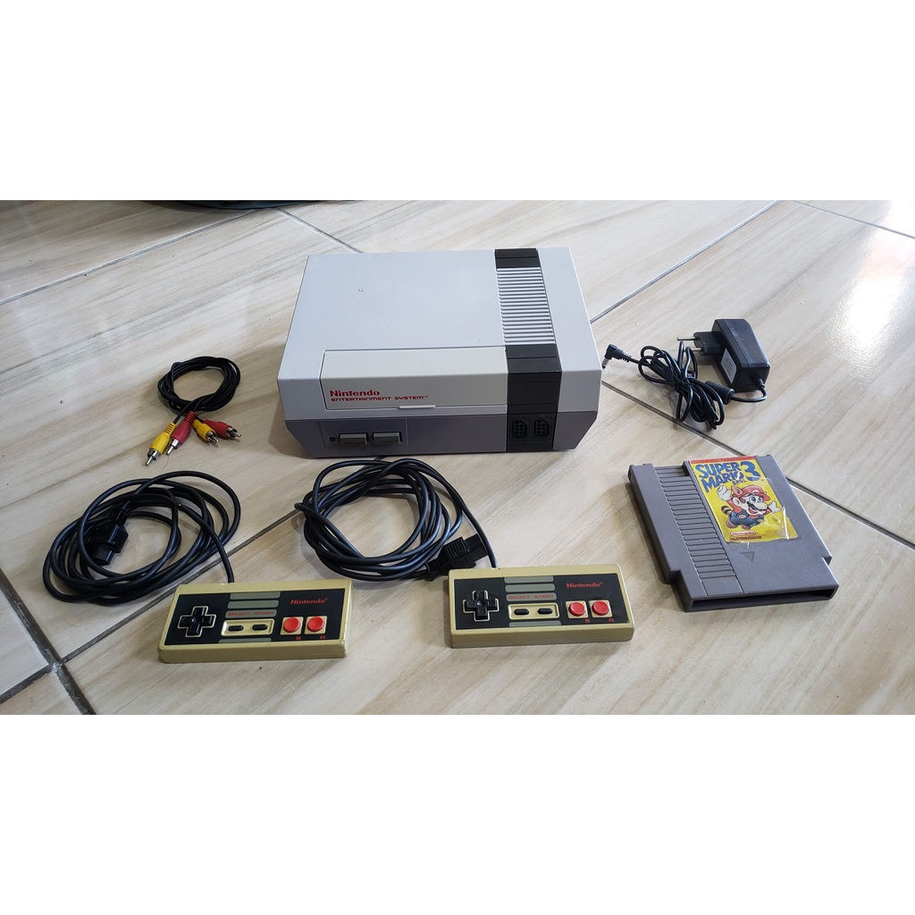 nintendo nes nacional completo funcionando 100%. E1 - Escorrega o Preço