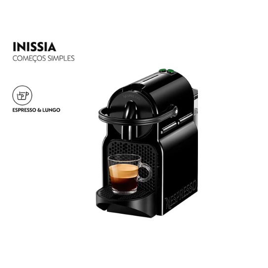 Cafeteira Nespresso Inissia D40 | Shopee Brasil