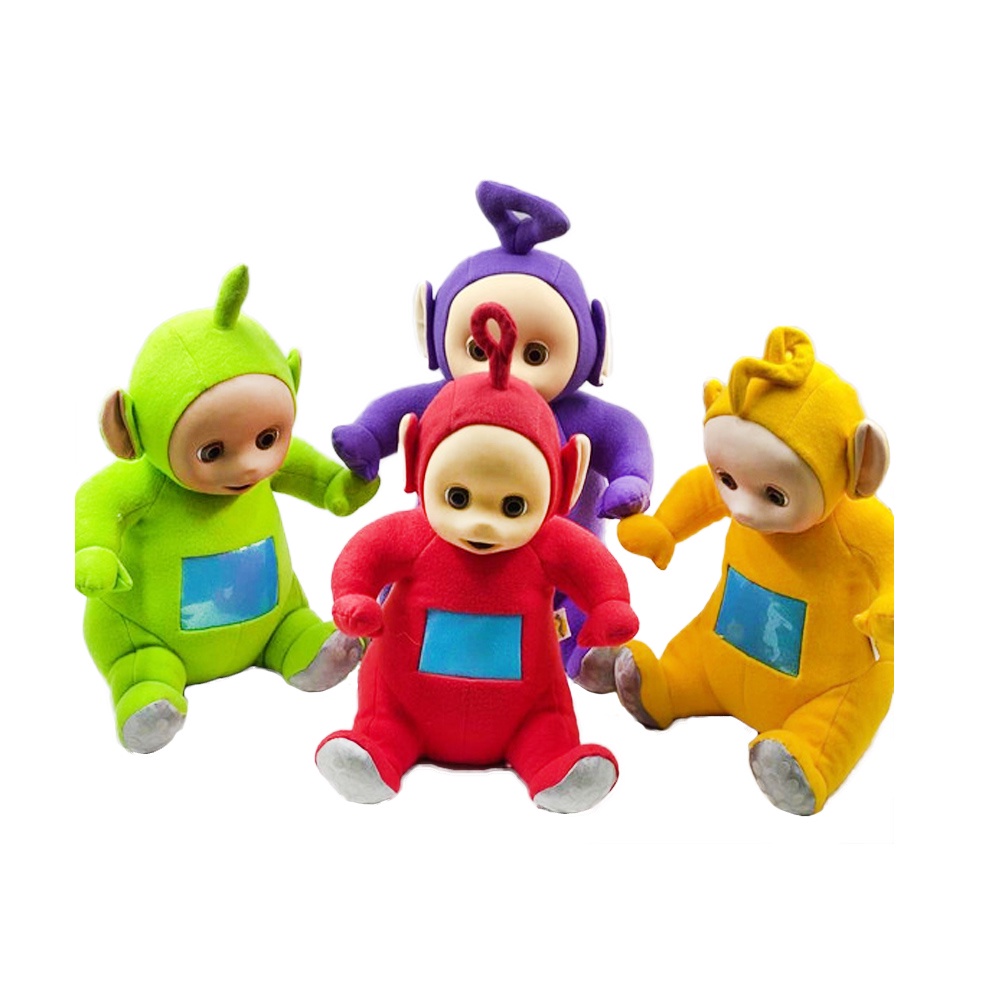 Boneco Teletubbies Kit 4 Bonecos 30cm Da Estrela | Shopee Brasil