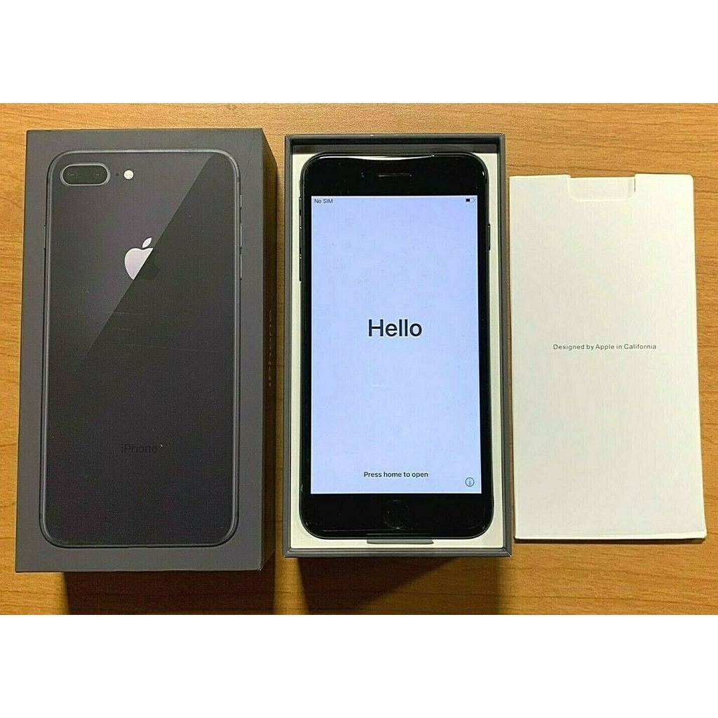 NOVO Apple iPhone 8 Plus 64GB A1897 4G LTE totalmente desbloqueado AT&T ...