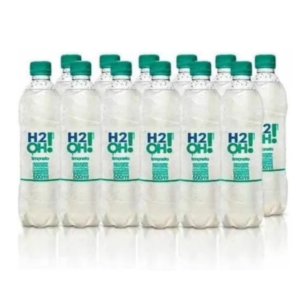 Refrigerante H2oh Limoneto Pet 500ml - H2o Evolution - Escorrega o Preço