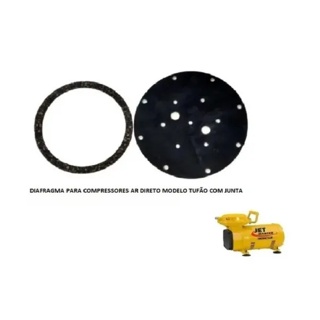 Diafragma Para Compressor Ar Direto Tufao Com Junta Schulz Chiaperini ...