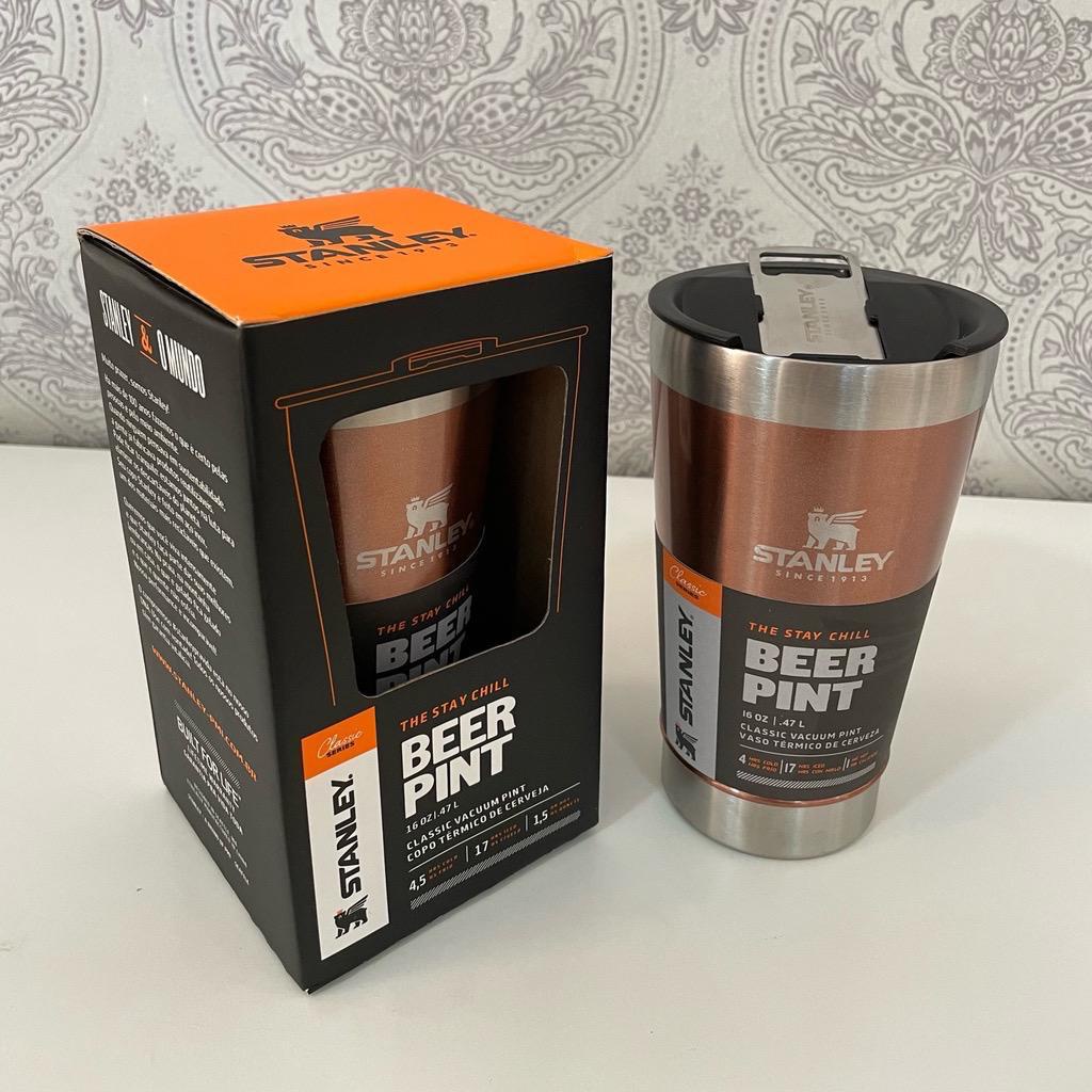 Copo térmico stanley com tampa e abridor de garrafa, copo Stanley 473 ...