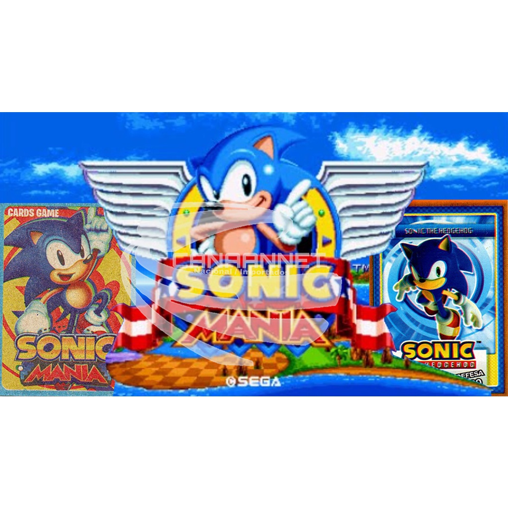 100 Cartinhas Sonic Mania - 25 Pacotinhos Card | Shopee Brasil