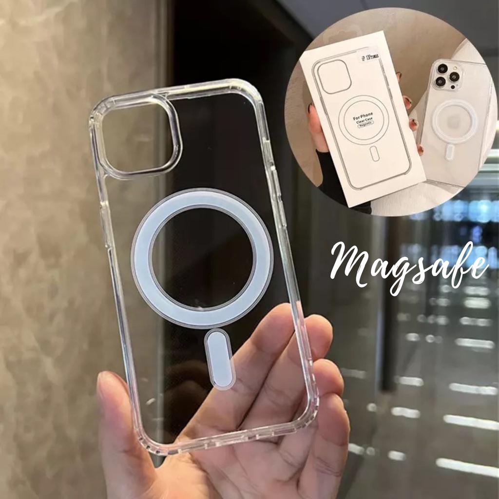 Capa Capinha Case Magsafe Para iPhone 11/ 11 Pro/ 11 Pro Max/ 12/ 12 Pro/ 12 Pro Max / 13/ 13 ...