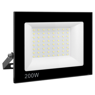 Kit 4 Refletor Led Holofote 200w Ip66 Bivolt Branco Frio | Shopee Brasil