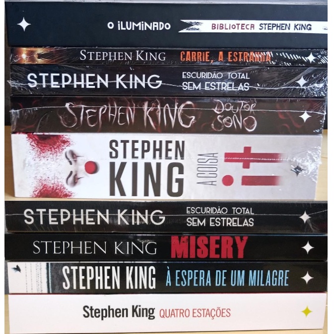 Livros de Stephen King [NOVOS] (IT: A Coisa; Doutor Sono; Escuridão ...