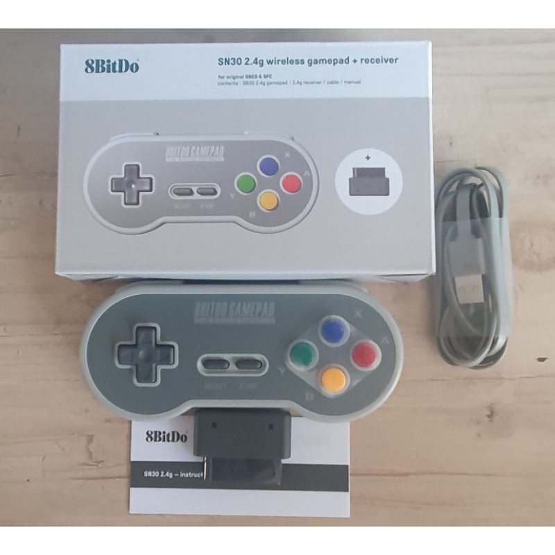 Controle 8bitdo para Super Nintendo | Shopee Brasil