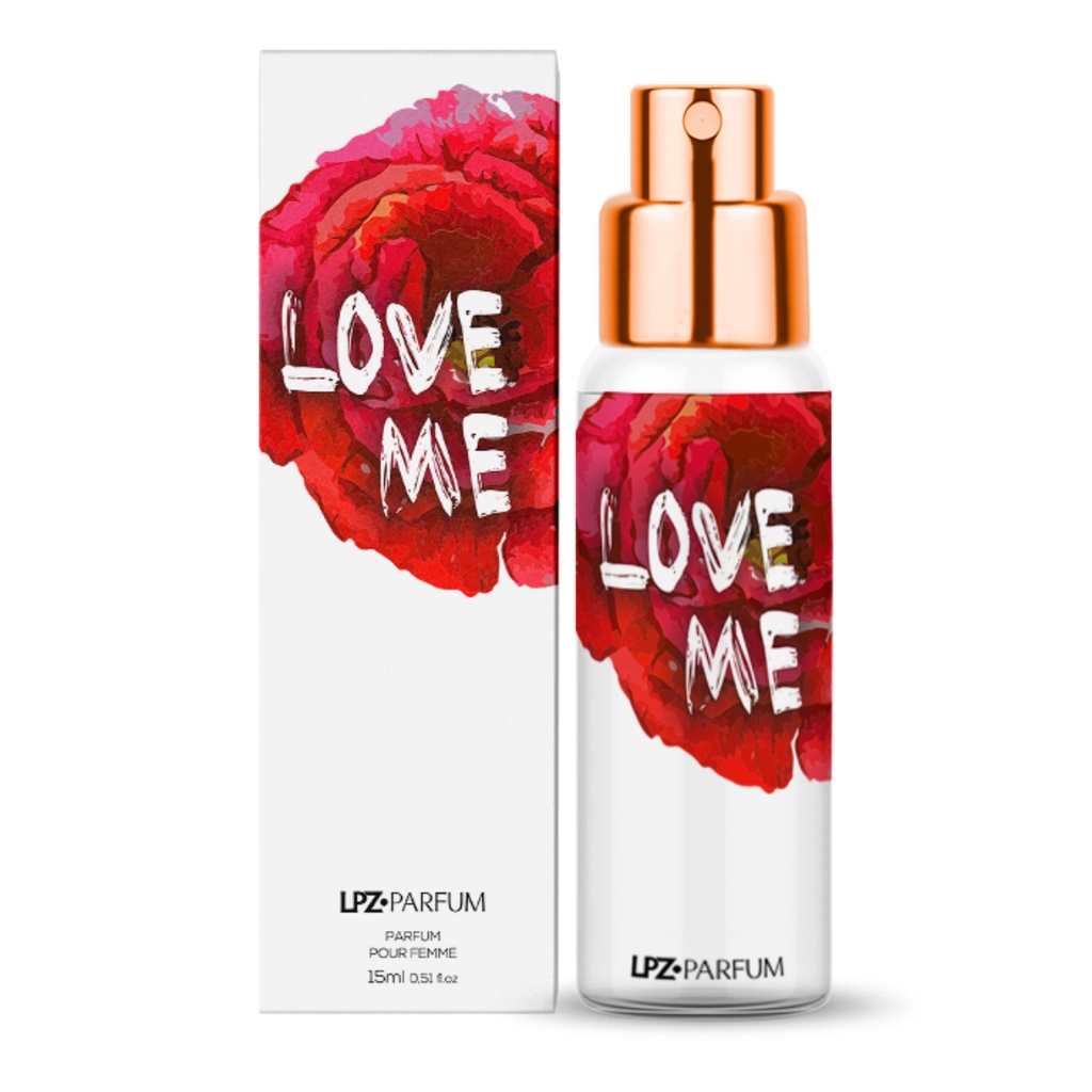 Perfume Feminino Love Me - LPZ PARFUM - Ref. Importado - 15ml | Shopee ...
