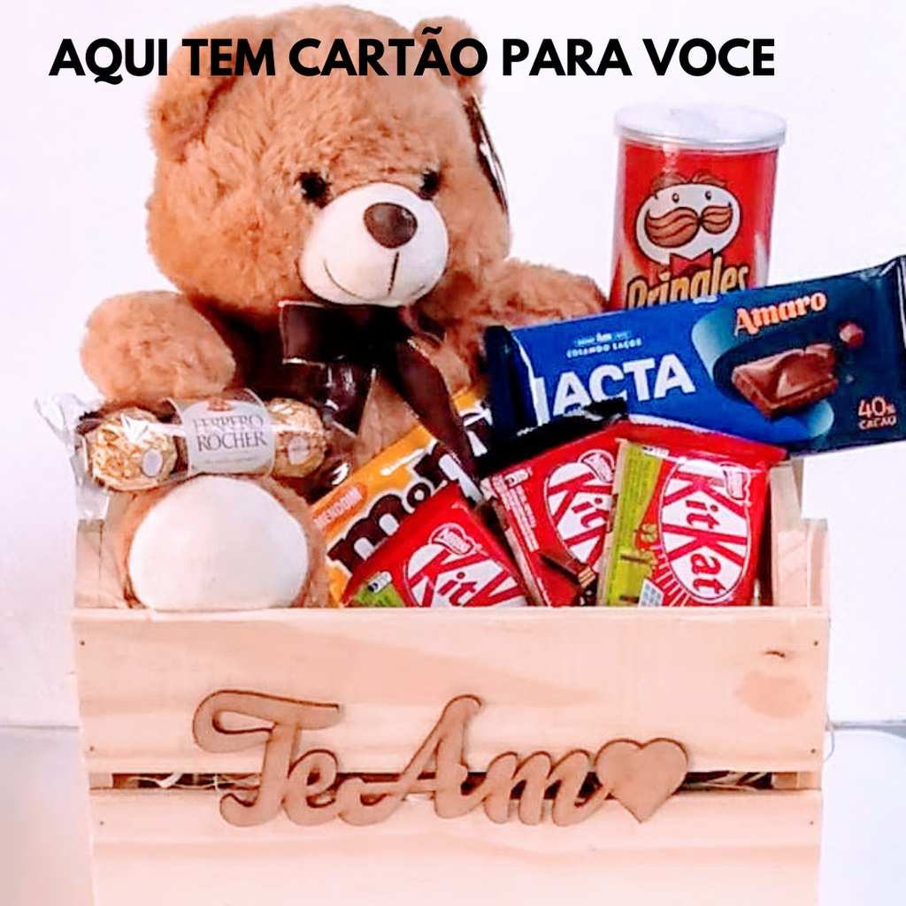 Cesta Chocolate Namorado Ferrero | Shopee Brasil
