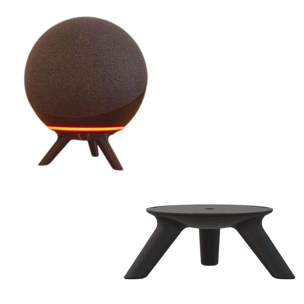 Suporte Base De Mesa Alexa Smart Echo Dot 4 Pezinho 1Unidade | Shopee ...