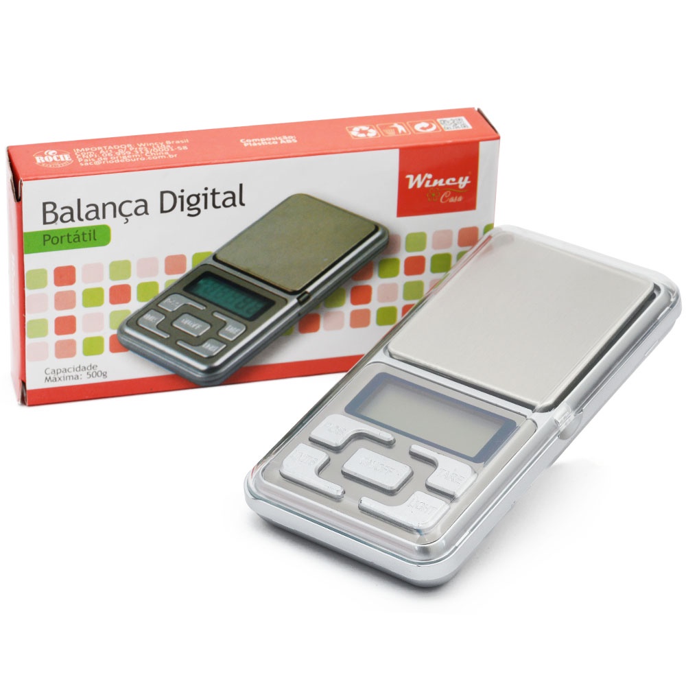 BALANCA DIGITAL DE PRECISAO 500GR A PILHA | Shopee Brasil