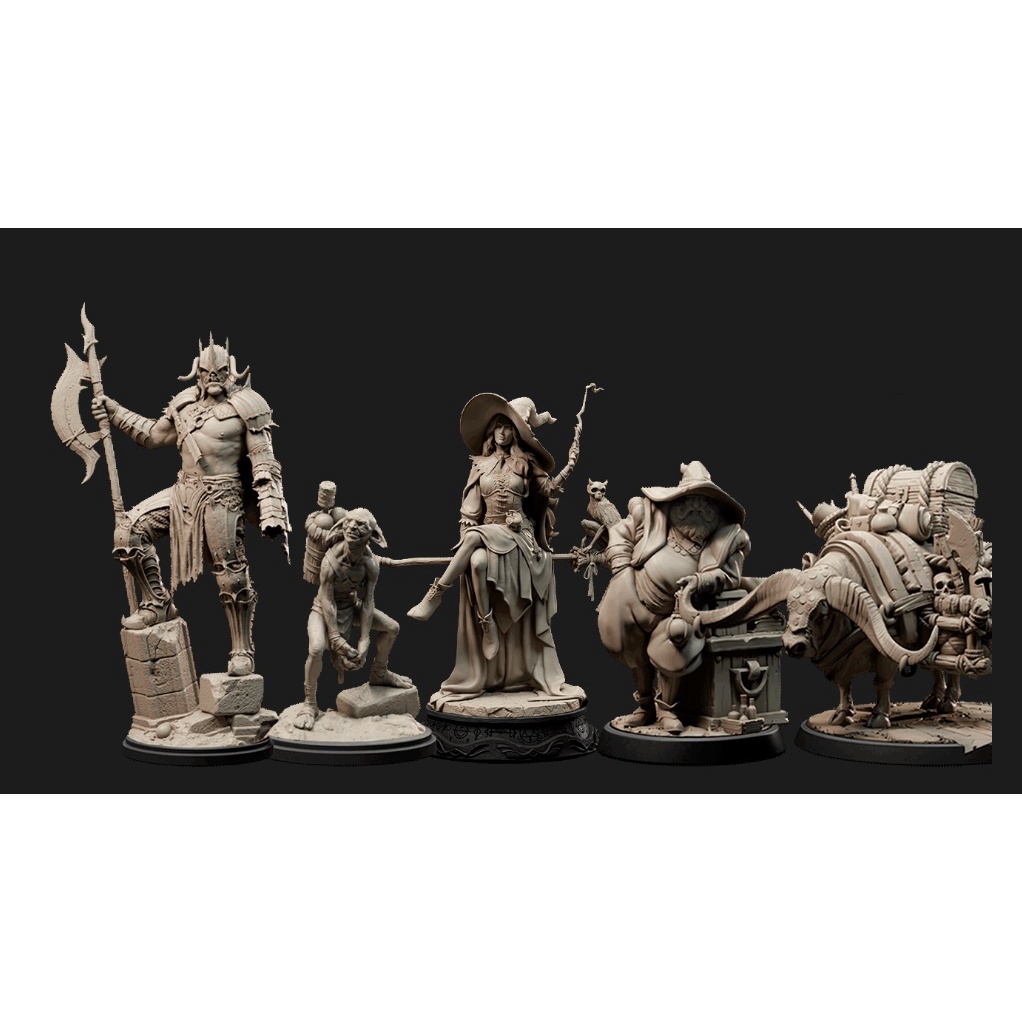 MINIATURAS de Tabuleiro e RPG Dungeons & Dragons Coleção - ESPECIAIS ...