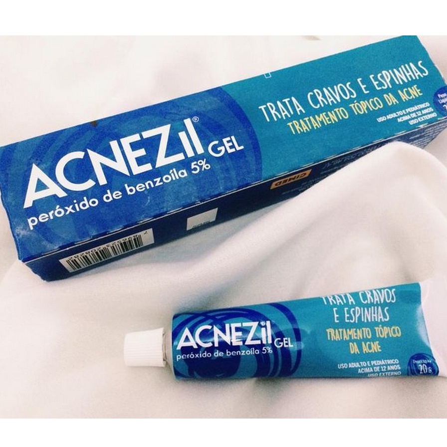 Gel Acnezil 5% Para Cravos e Espinhas 20g | Shopee Brasil
