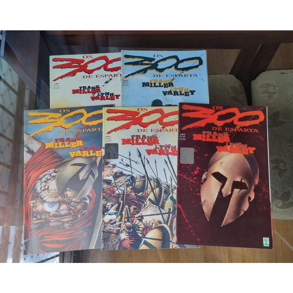 HQ - Os 300 de Esparta Coleção Completa | Shopee Brasil