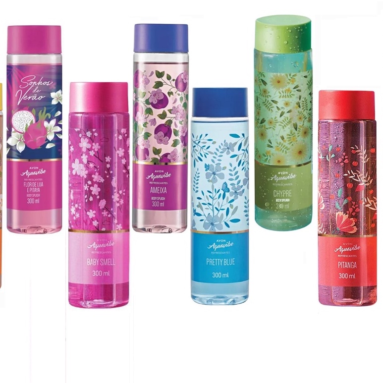 Body Splash Aquavibe Refrescante - Avon 300ml | Shopee Brasil