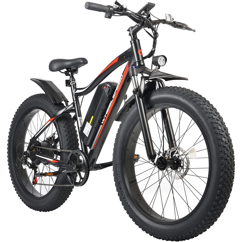 Wheelspeed Electric Bike 26" X 4.0", 500W Motor & 32km/h Fat Tire ...