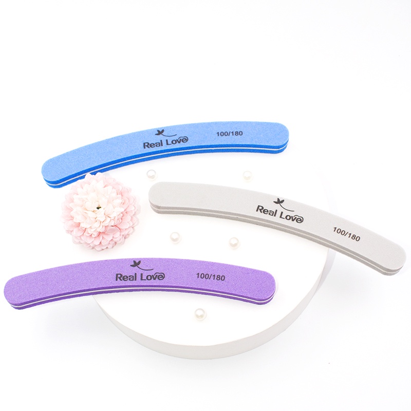 Lixa Buffer Polidora Banana Dupla Face OPI 100/180 Colorida Para Unhas ...