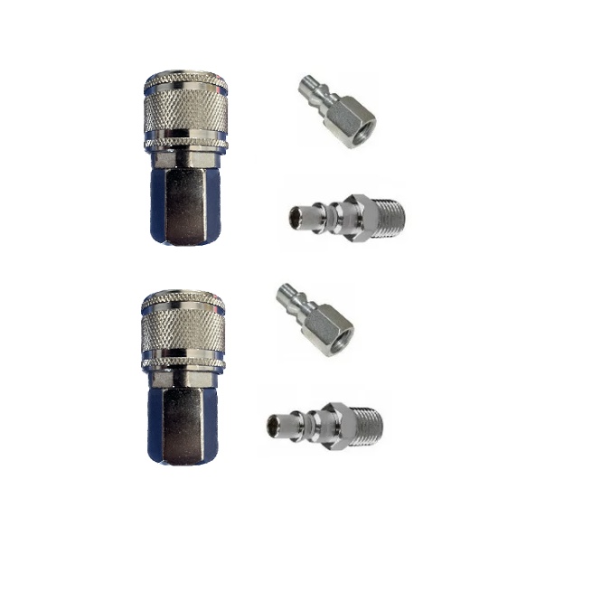 Kit 2 Engate Rápido + 2 Pinos Femea + 2 Pinos Macho E Brinde Schweers | Shopee Brasil