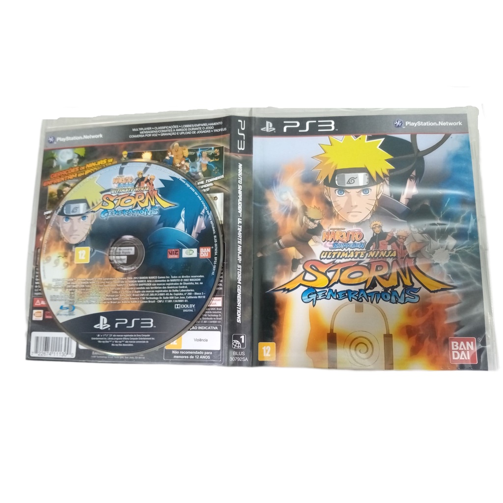 Naruto Generations Ps3 | Shopee Brasil