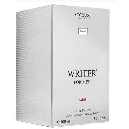 Perfume Cyrus Writer Eau de Toilette Masculino 100 ml - Escorrega o Preço