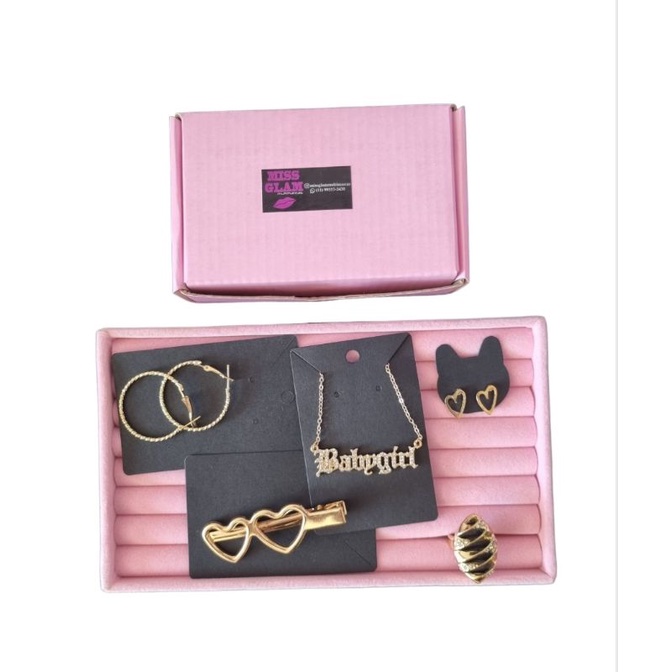 kit biju baby girl dourado. | Shopee Brasil