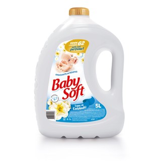 Kit Amaciante Baby Soft Azul Carinho + Baby Soft Branco Cuidado *1 ...
