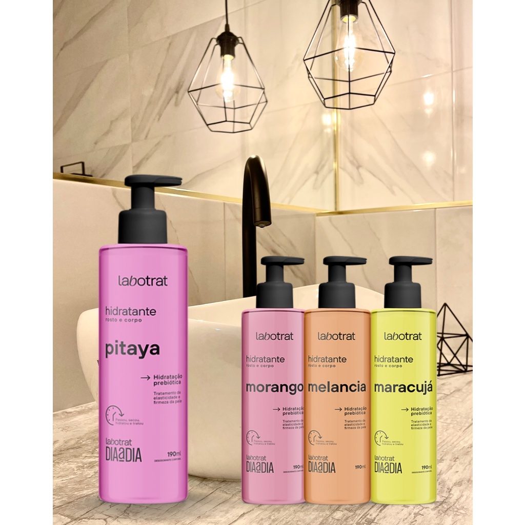 Creme Hidratante Corporal e Facial com Cheiro de Fruta 190ml Labotrat | Shopee Brasil