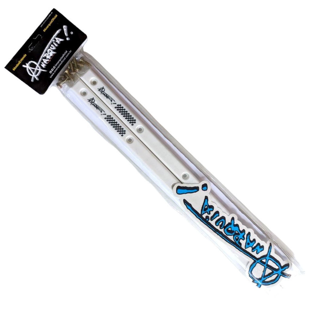 Grabber de skate Anarquia Branco | Shopee Brasil