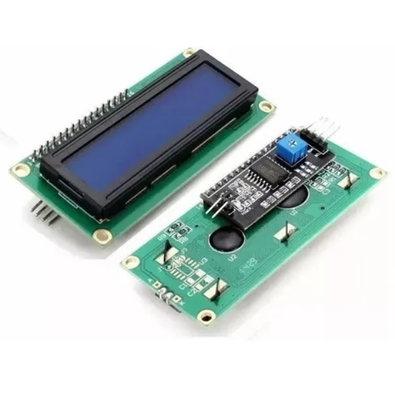 Display LCD 16x2 com i2c-Azul | Shopee Brasil
