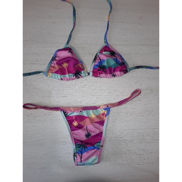 Biquini Bronze Marquinha De Fita Shopee Brasil